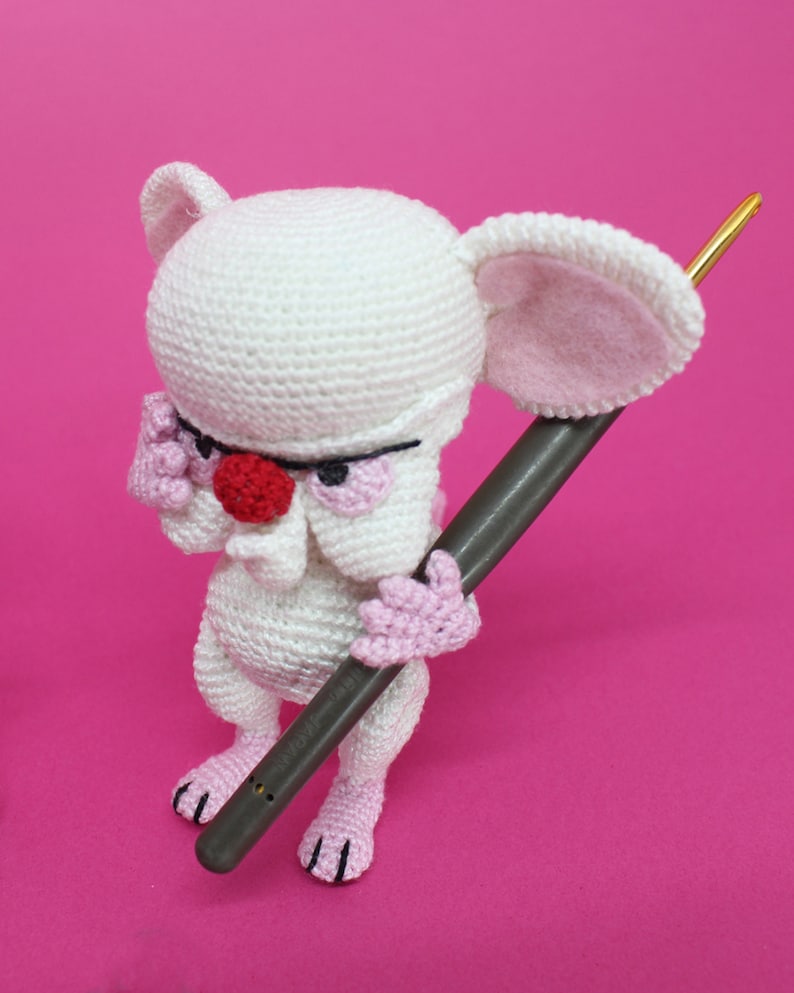 Pinky and the Brain Lab Rats | Amigurumi Pattern - Etsy Canada