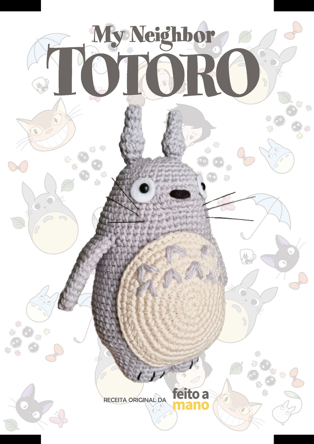 Big Fluffy Gray Creature | Amigurumi Pattern - Etsy