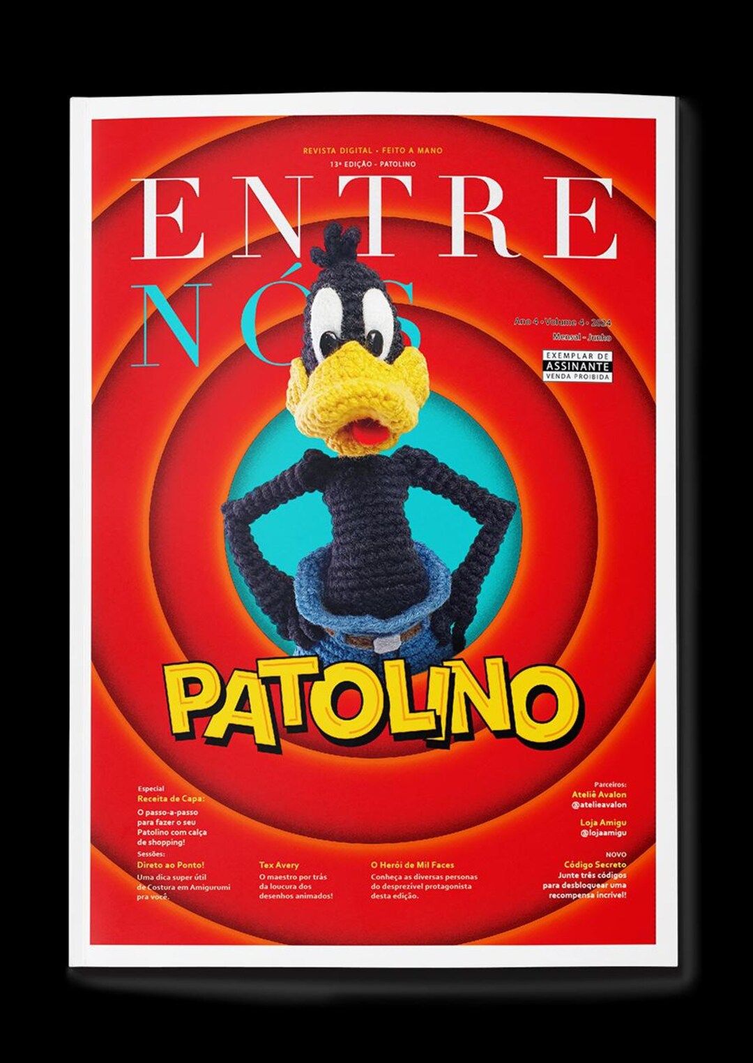 Daffy Duck | Amigurumi Pattern - Etsy