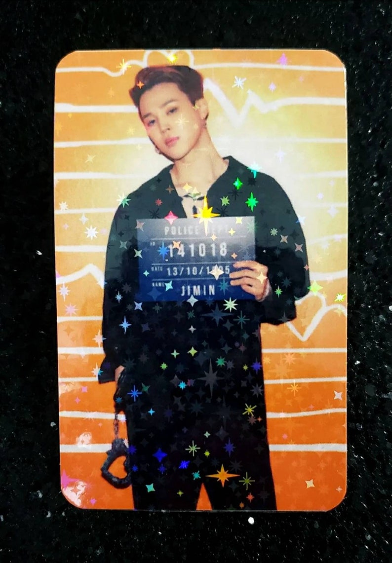 BTS RM NAMJOON Butter Holographic Photo Card | Etsy