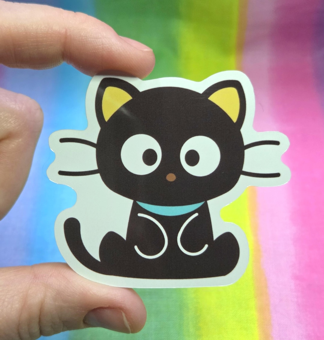 Sitting Chococat Vinyl Sticker - Etsy