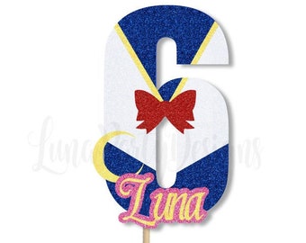 Cake Topper Sailor Moon - Etsy
