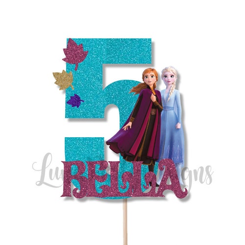 Frozen 2 Themed Cake Topper - Etsy