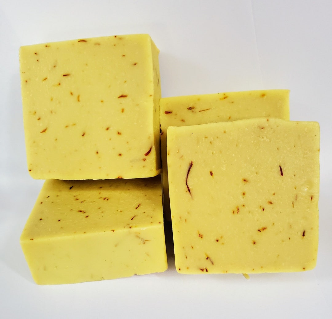 Spanish Style Castile Soap With Saffron Threads - Etsy
