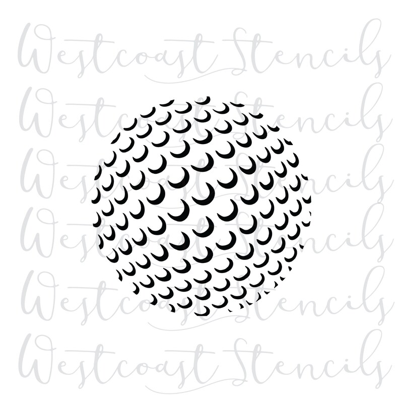 Golf Reusable Stencils - Etsy