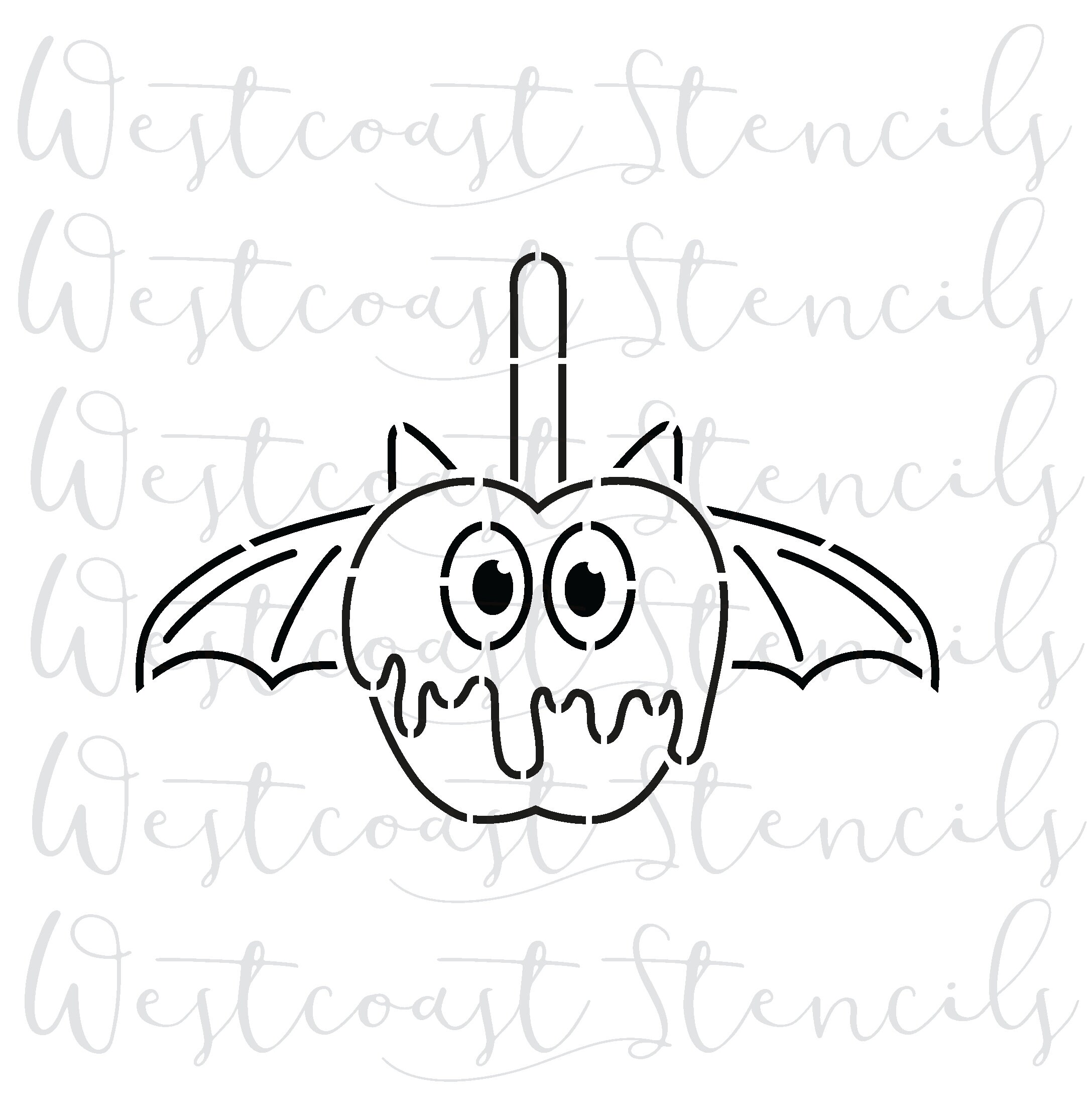 Cute Bat Stencils