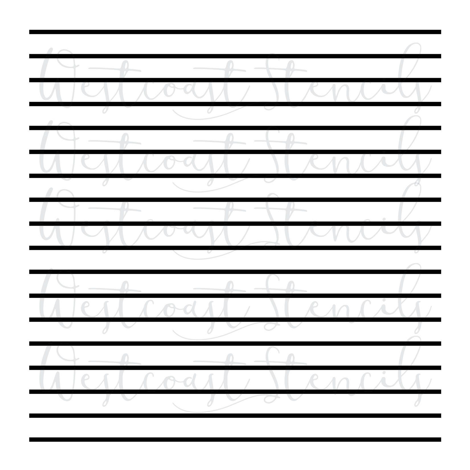 Pinstripe Stencil Stripes Cookie Stencil - Etsy Canada