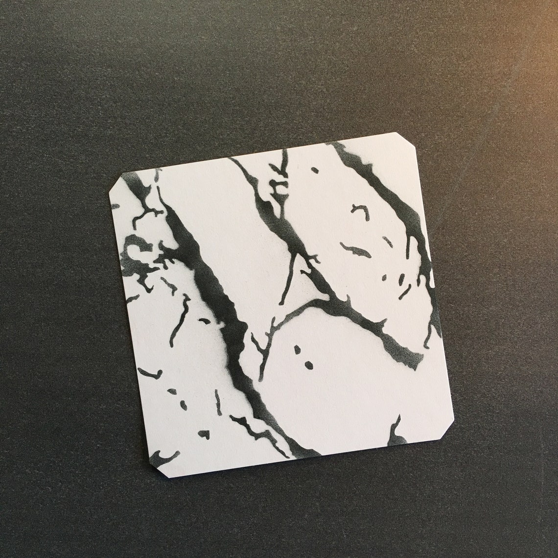 Vein Marble Stencil Cookie Stencil - Etsy