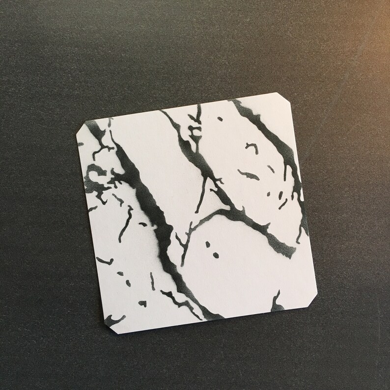 Vein Marble Stencil Cookie Stencil | Etsy