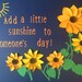 Sunflower Bulletin Board Set for school church or home | Etsy