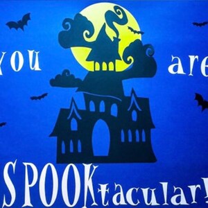 You Are Spooktacular Halloween Bulletin Board Set for School - Etsy