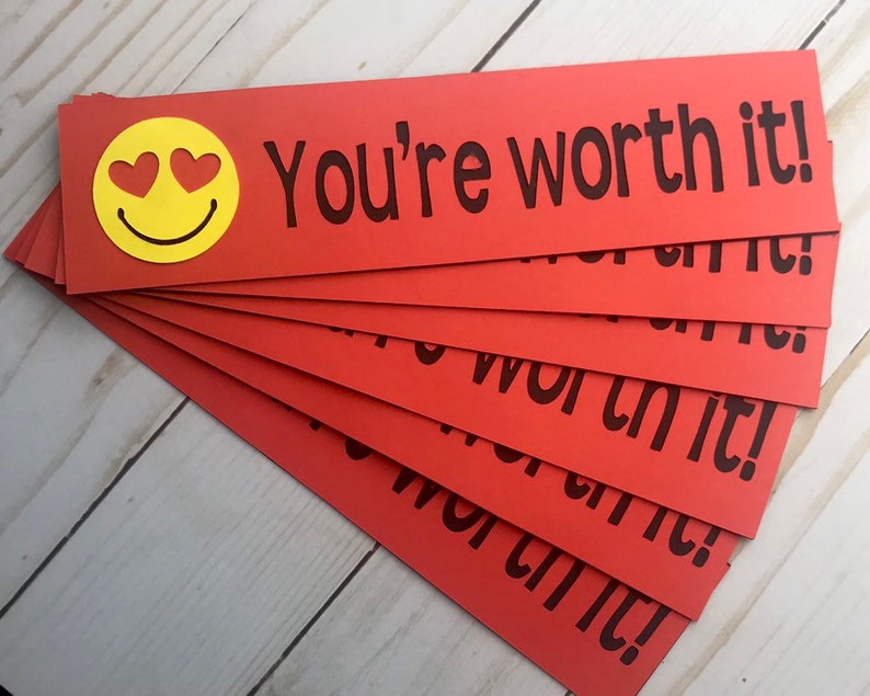 Smiley Face Bookmarks for Students, Friends, or Family (set of Twelve ...