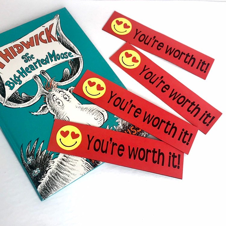 Smiley Face Bookmarks for Students, Friends, or Family (set of Twelve ...