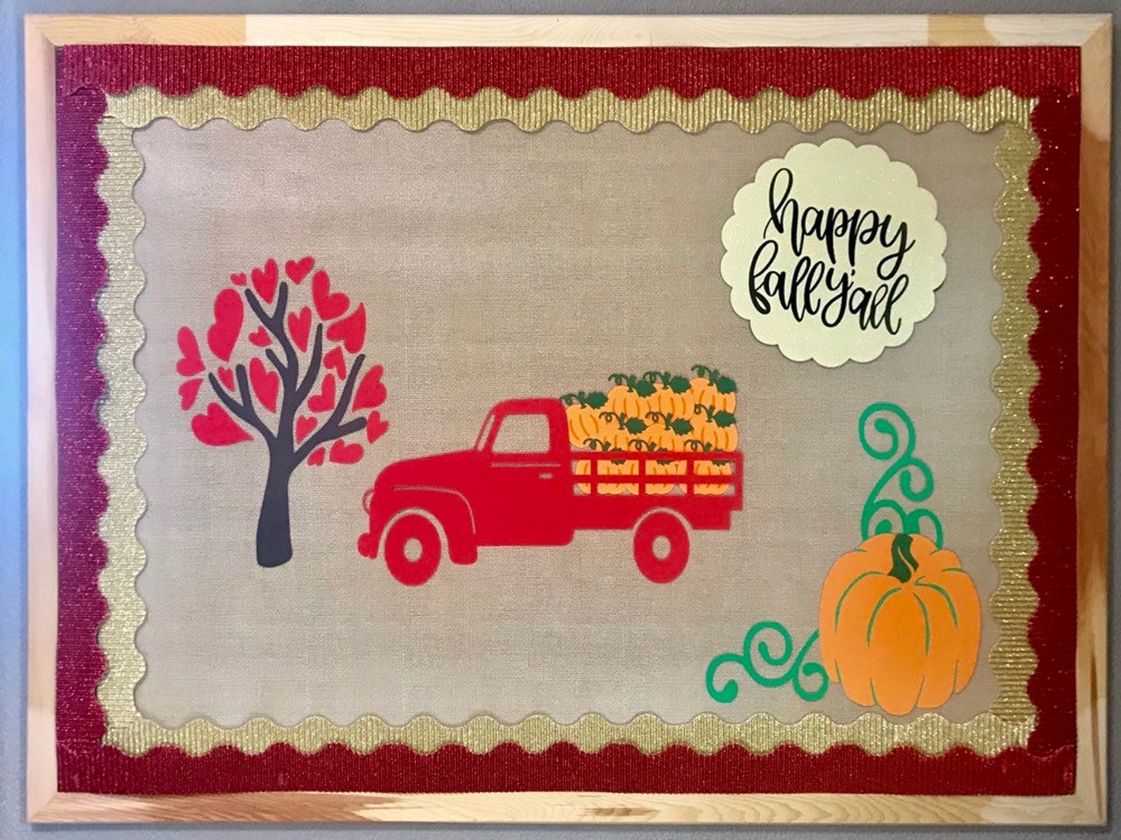 Happy Fall Bulletin Board Set for School Home or Church - Etsy