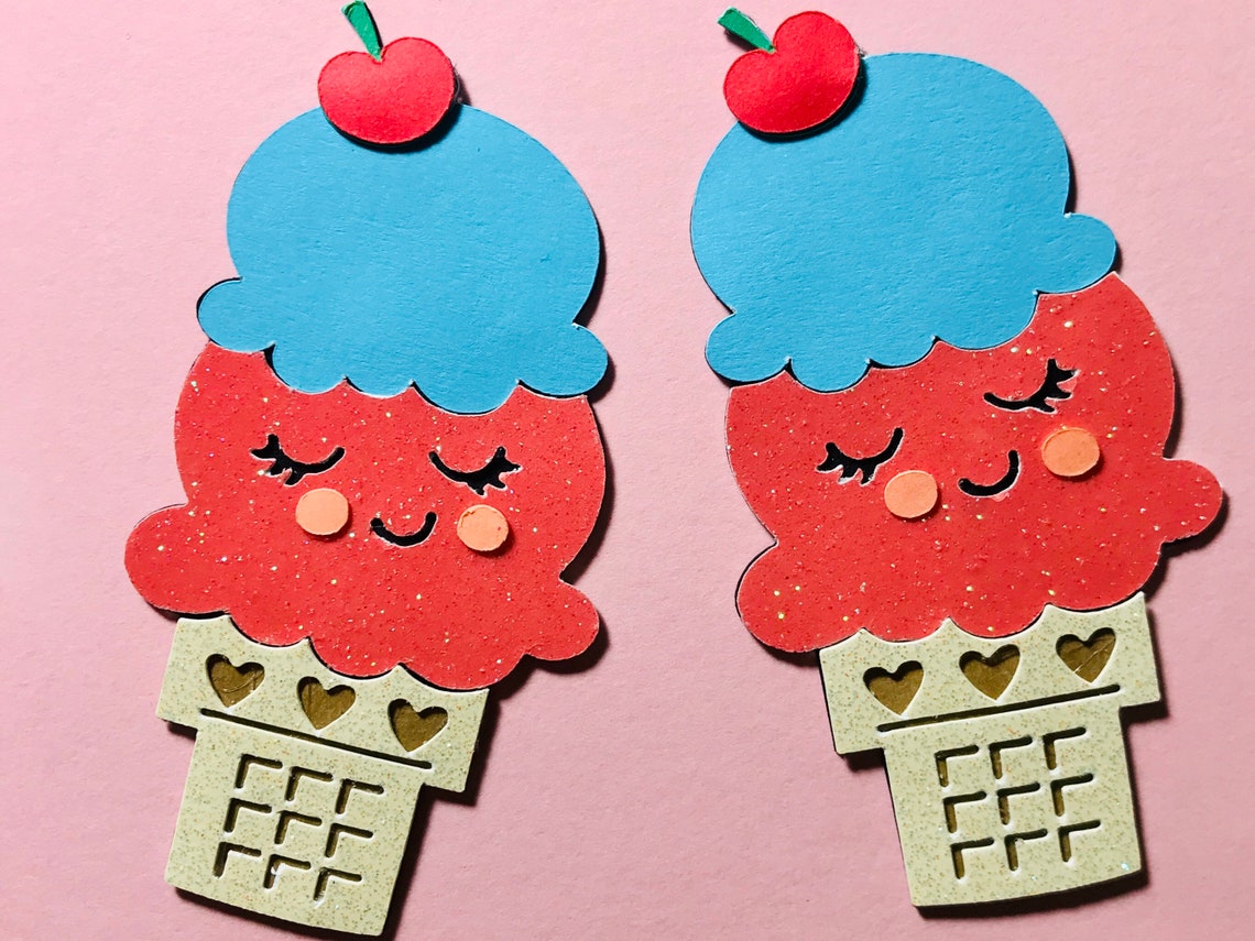 Valentine Ice Cream Bulletin Board Set for School Home or | Etsy