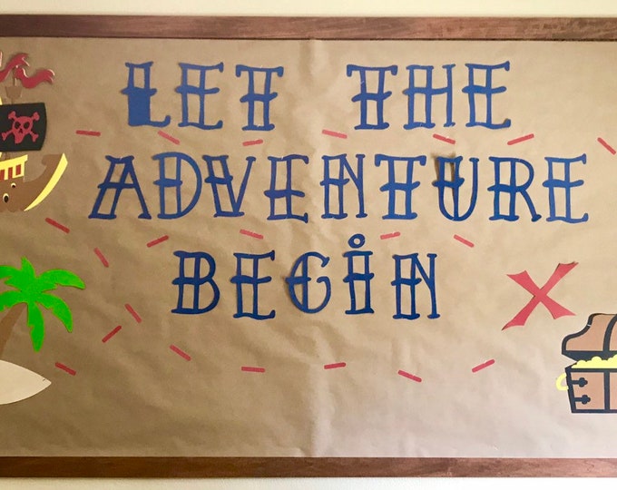 Treasure Island Bulletin Board Set for School, Church, or Home - Etsy