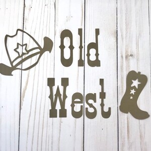 OLD WEST Font Alphabet Die Cut Letters Bulletin Board Set for School ...