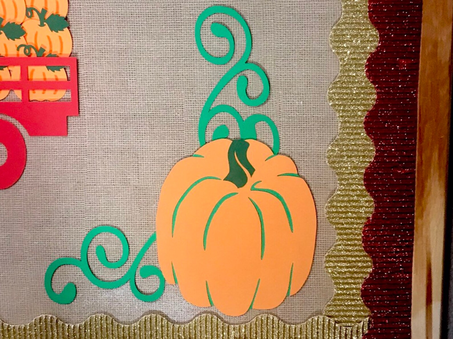 Happy Fall Bulletin Board Set for School Home or Church | Etsy