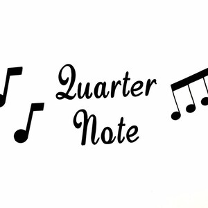 QUARTER NOTE Font Alphabet Die Cut Letters Bulletin Board Set for ...