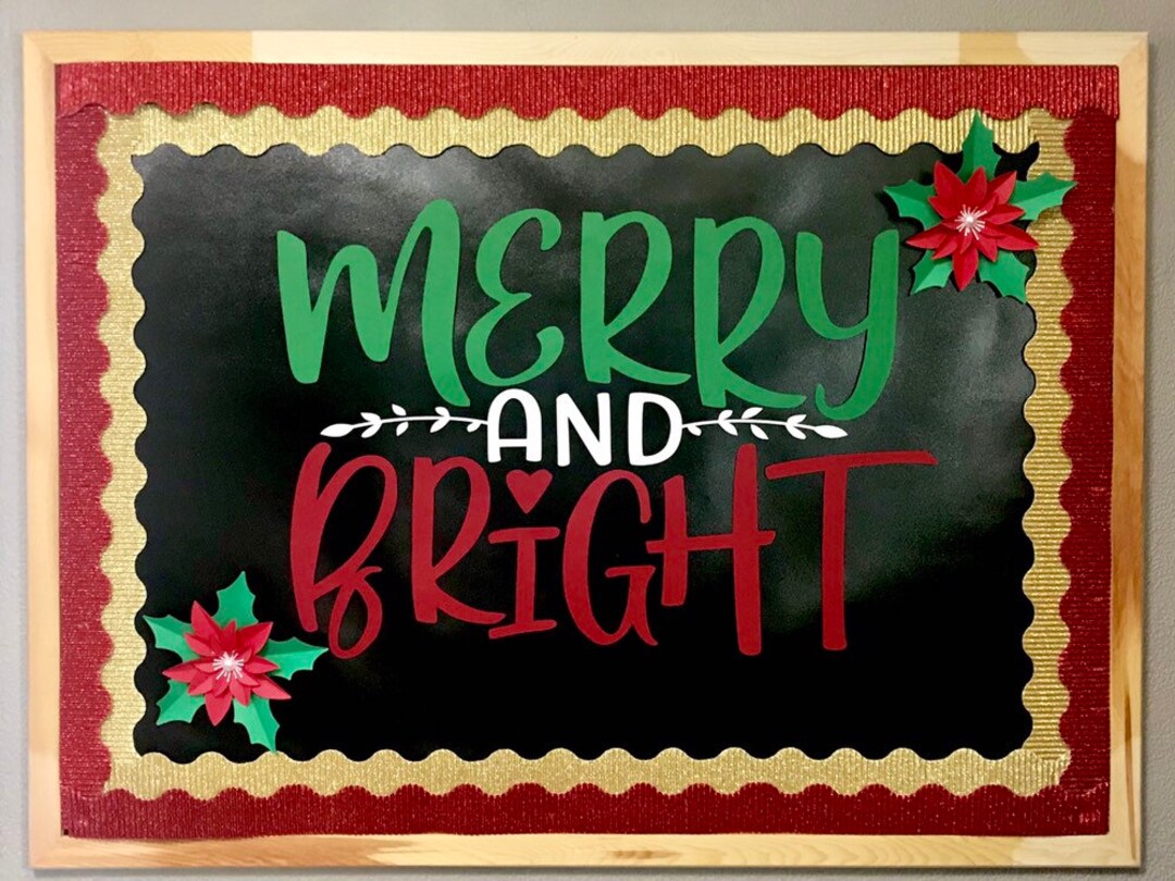 Festive Holiday Bulletin Board Set for School, Home, or Church - Etsy