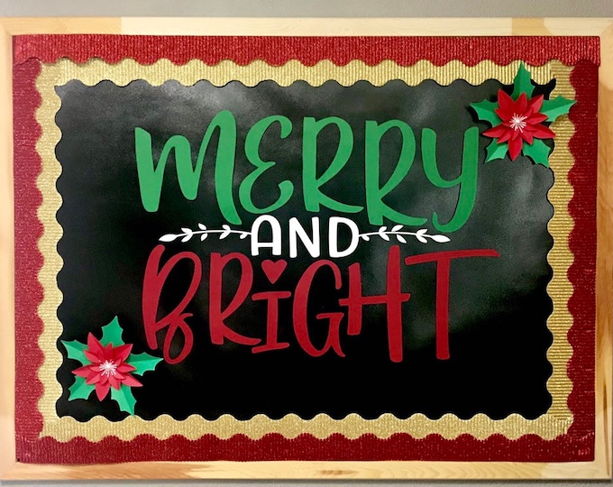 Festive Holiday Bulletin Board Set for School, Home, or Church - Etsy