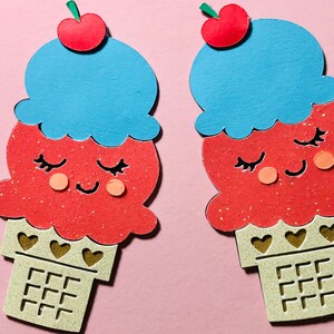 Valentine Ice Cream Bulletin Board Set for School, Home, or Church ...