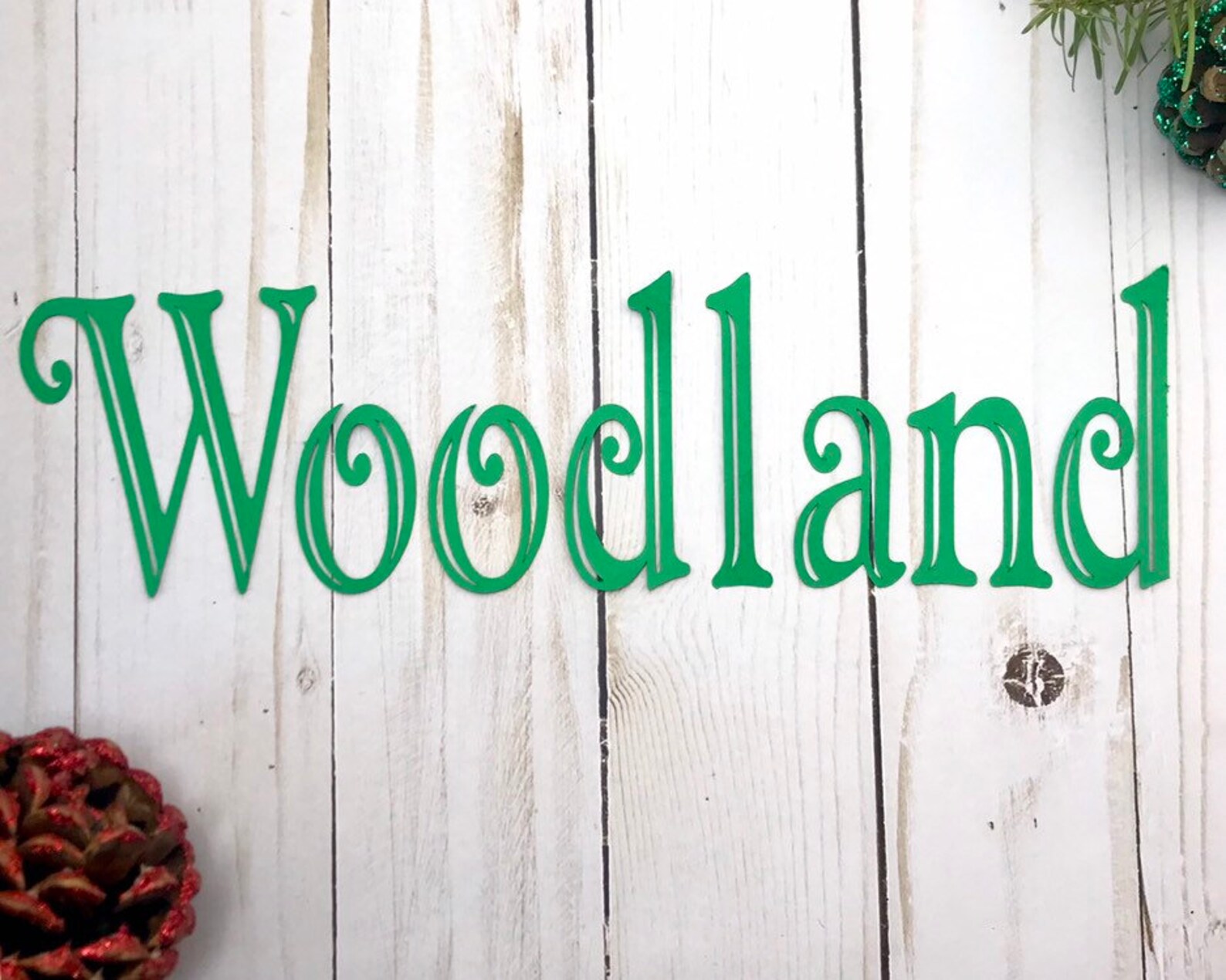 WOODLAND Font Alphabet Die Cut Letters Bulletin Board Set for School ...