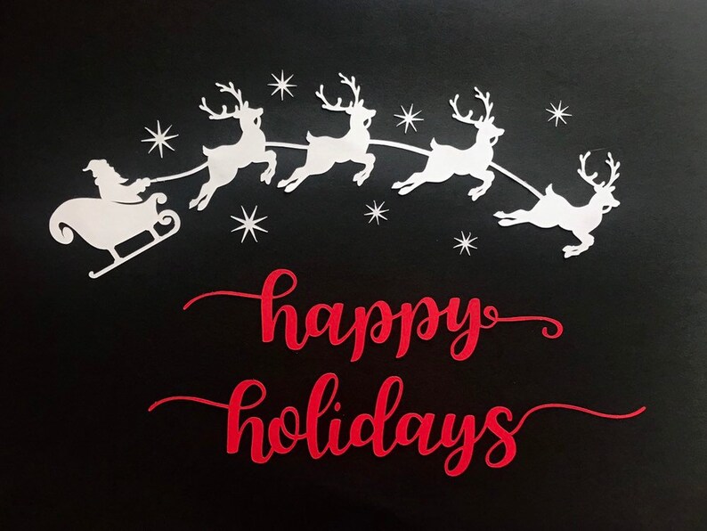 Happy Holidays Bulletin Board Set for Classroom Home or | Etsy