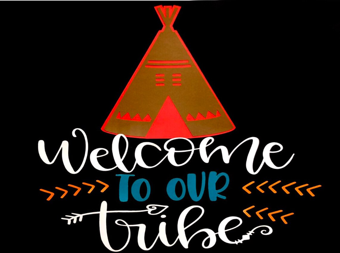 Welcome to Our Tribe Bulletin Board Set for School Home or - Etsy