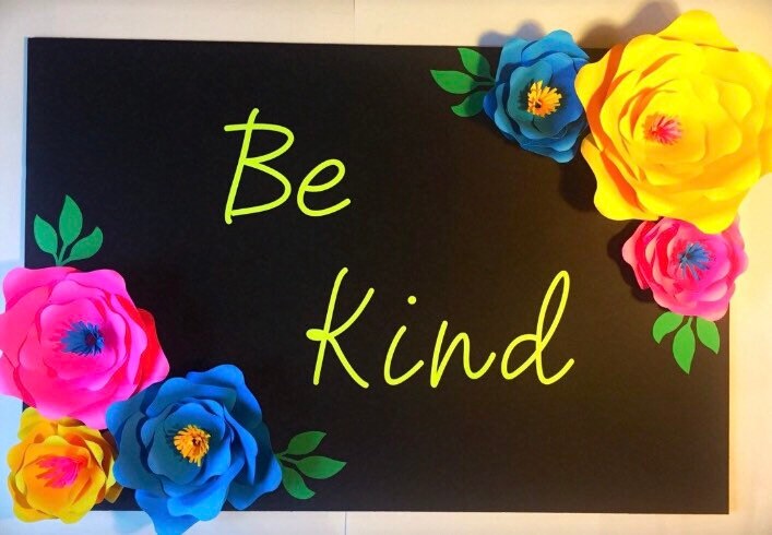 Be Kind Bulletin Board Classroom Decor for School Church or | Etsy
