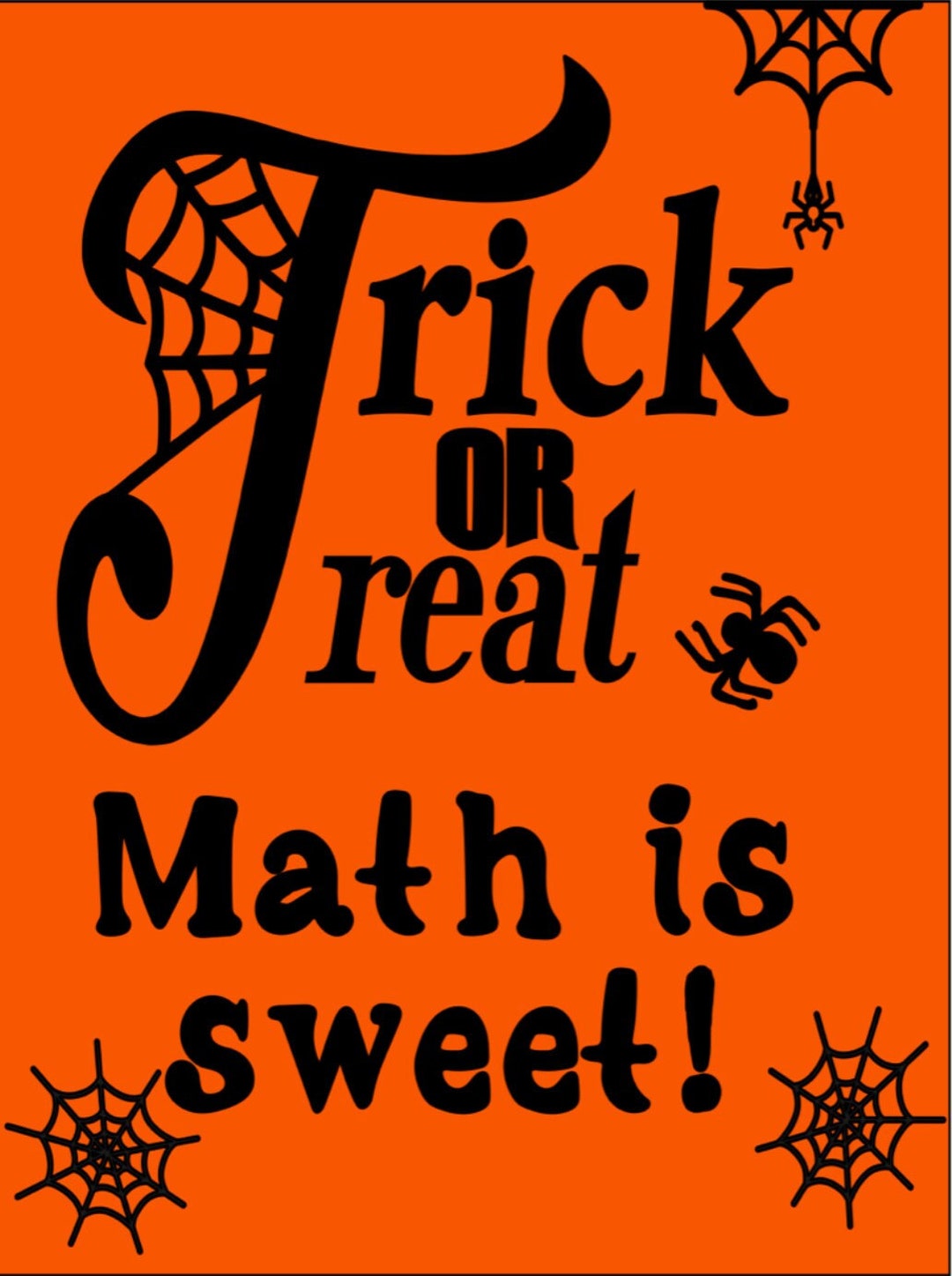 Trick or Treat Halloween Bulletin Board for School, Home, or Church - Etsy