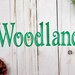 WOODLAND Font Alphabet Die Cut Letters Bulletin Board Set for School ...
