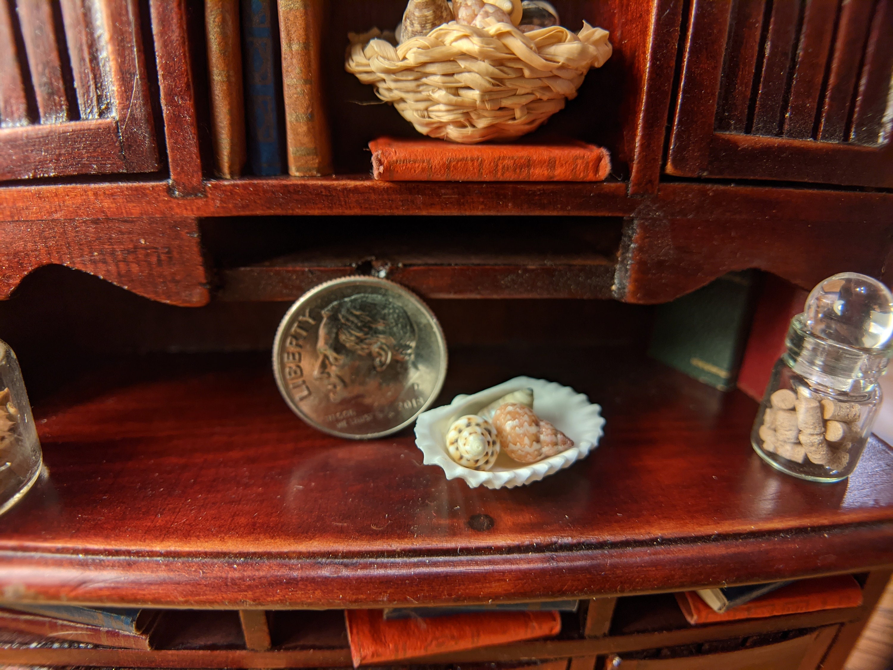 Miniatures Art & Collectibles 2 options Miniature dollhouse seashell ...