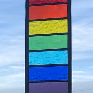Stained Glass Rainbow Ladder - Etsy