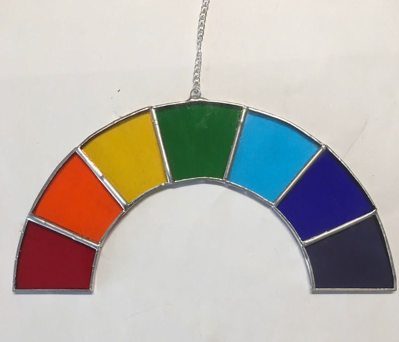 Stained Glass Rainbow - Etsy