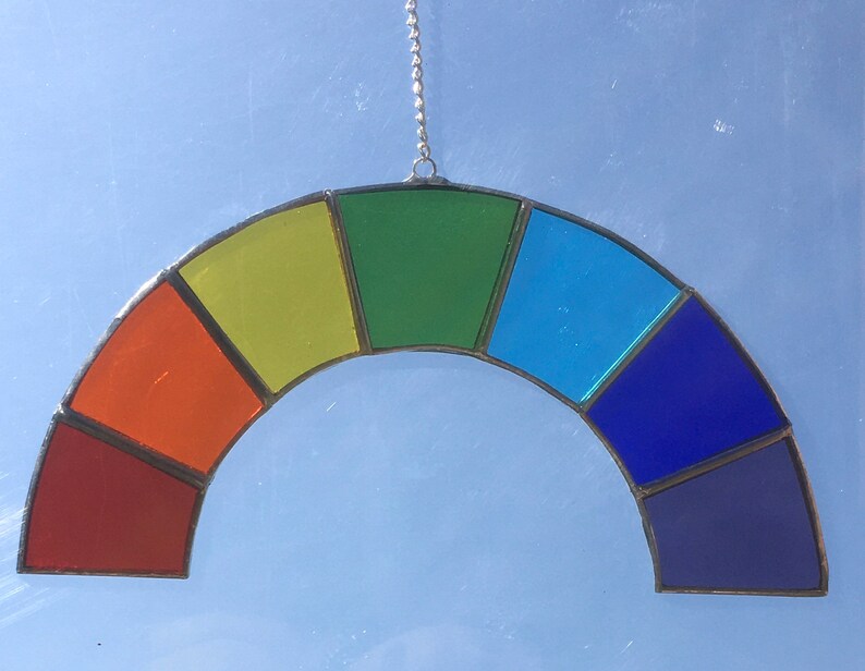 Stained Glass Rainbow - Etsy