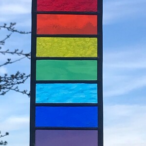 Stained Glass Rainbow Ladder - Etsy
