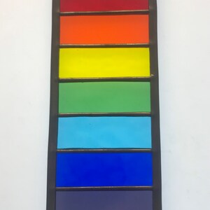 Stained Glass Rainbow Ladder - Etsy