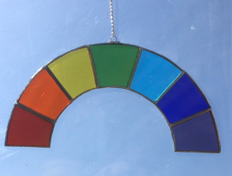 Stained Glass Rainbow - Etsy