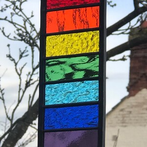 Stained Glass Rainbow Ladder - Etsy