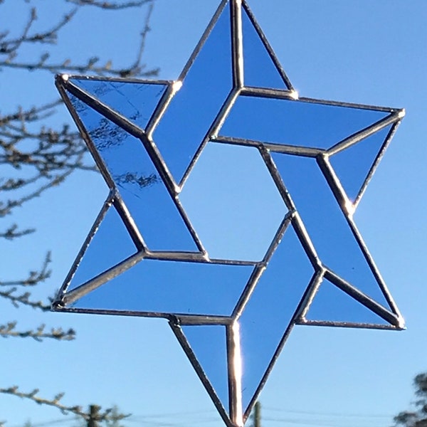 Star of David Glass - Etsy