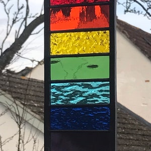 Stained Glass Rainbow Ladder - Etsy
