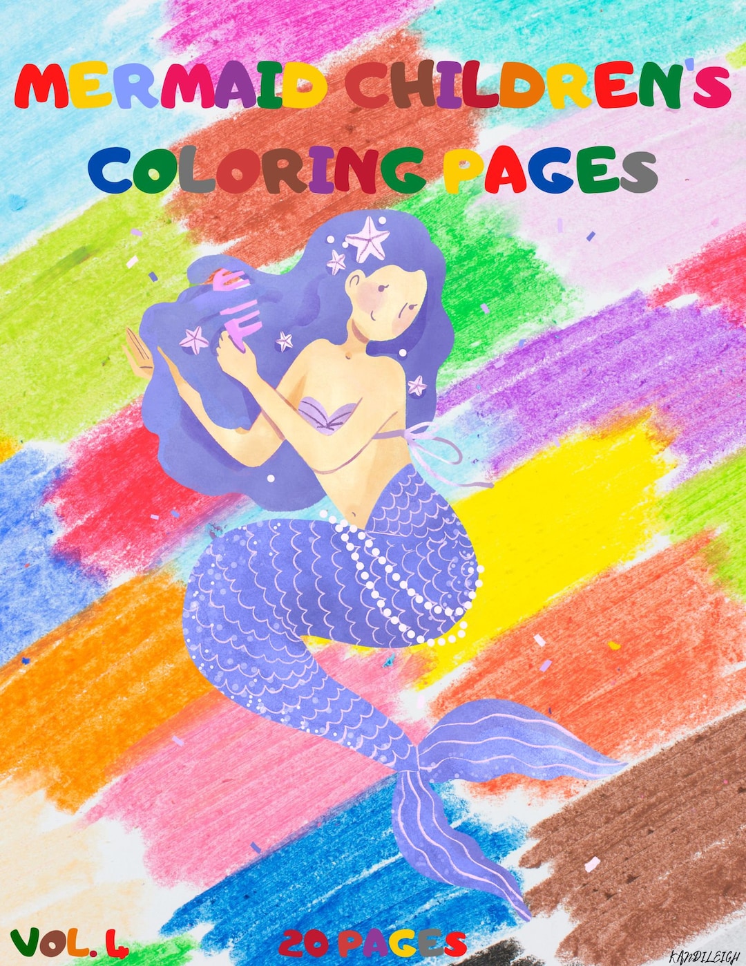 20 Page Childrens Mermaid Coloring Pages V3, Mermaid Coloring Pages ...
