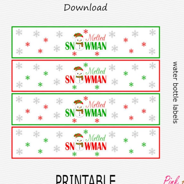 Melted Snowman - Etsy