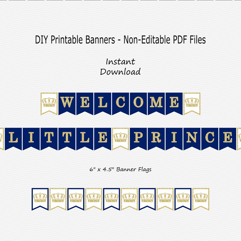 Little Prince Banner - Etsy