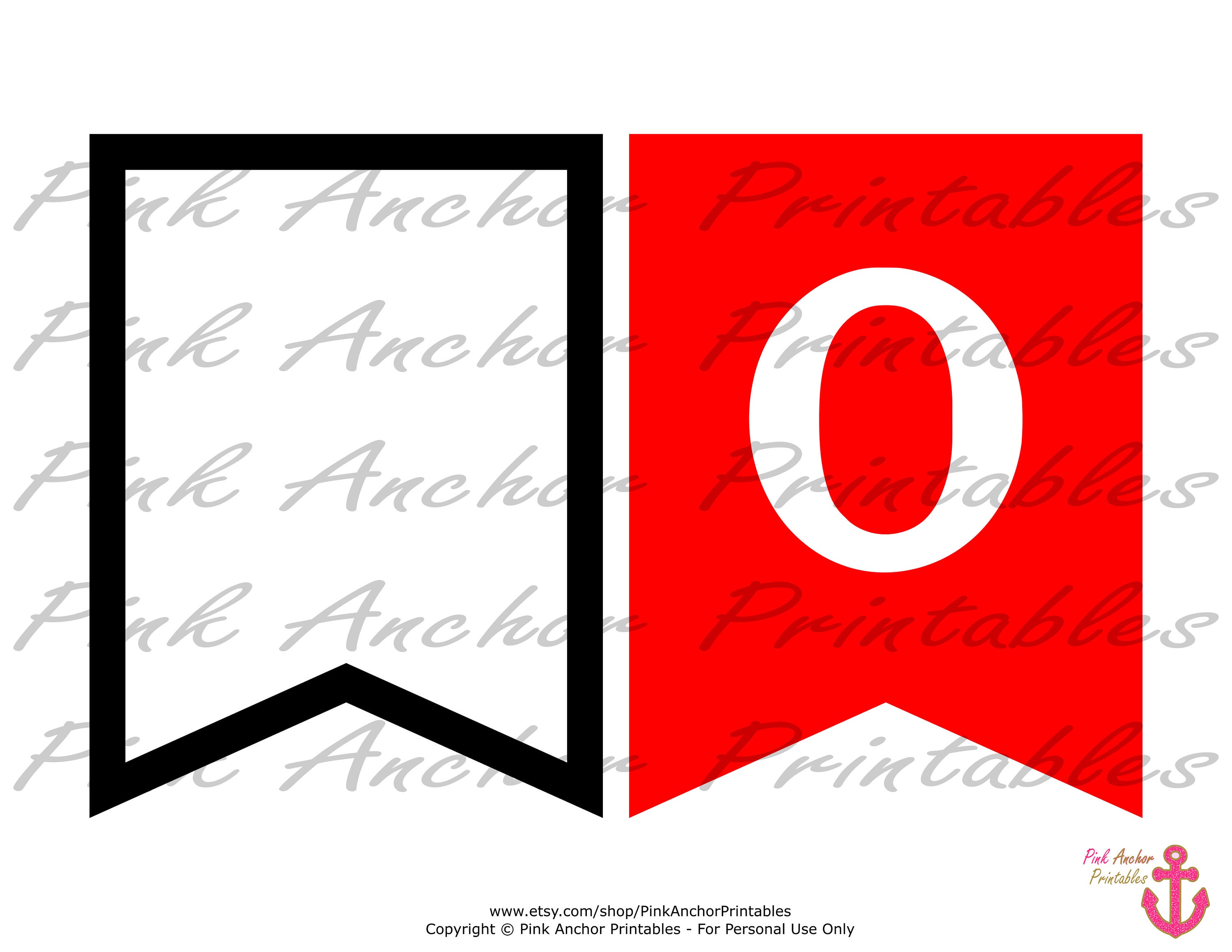 Official Teenager 13 Banner Red & Black PRINTABLE | Etsy