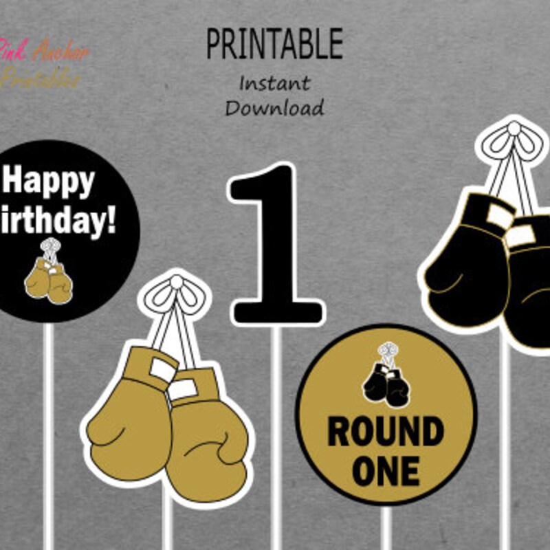 Boxing Centerpieces - Etsy