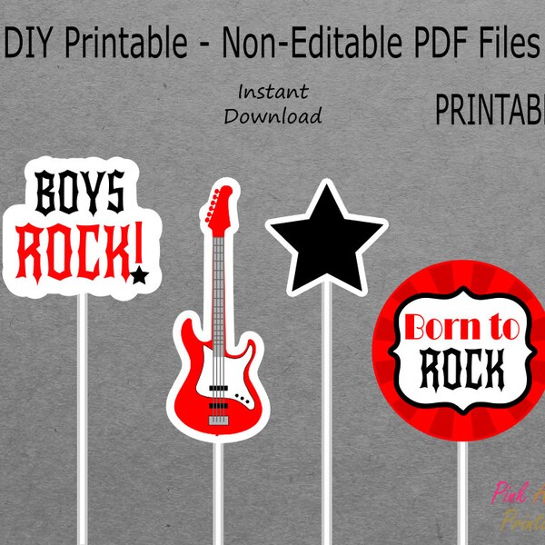 Rock Baby Shower - Etsy