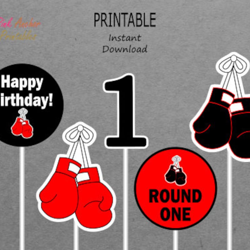 Boxing Centerpieces - Etsy