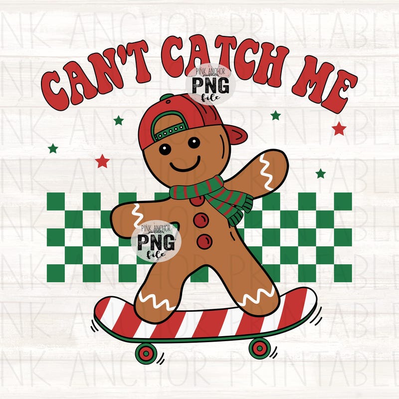 Kids Gingerbread Boy Svg - Etsy